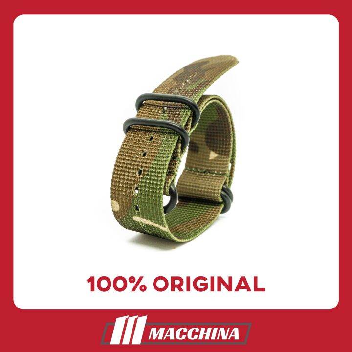Macchina PVD 5-Ring Zulu Camouflage Watch Strap (20mm) | Lazada PH