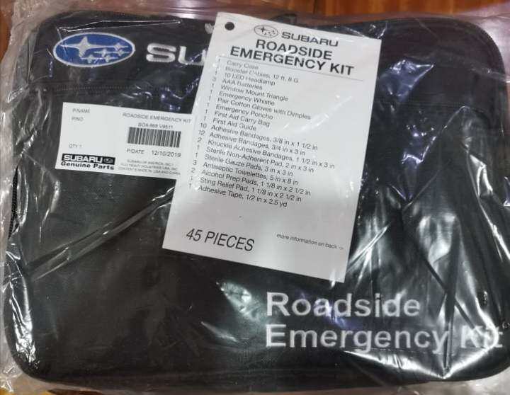 Subaru Genuine Roadside Emergency Kit | Lazada PH