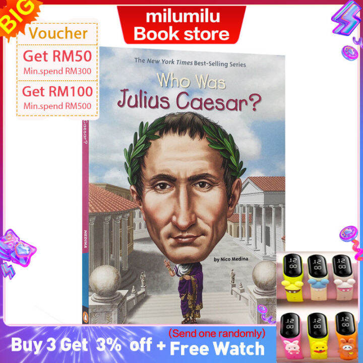 milumilu Who Was Julius Caesar? Popular Science Literature Biography of ...