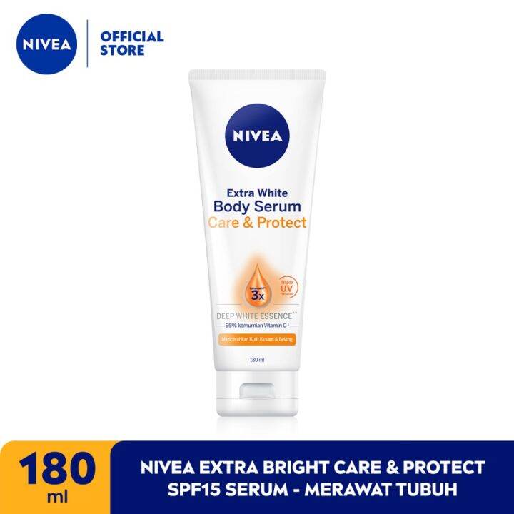 NIVEA BODY SERUM CARE & PROTECT 180ML | Lazada Indonesia