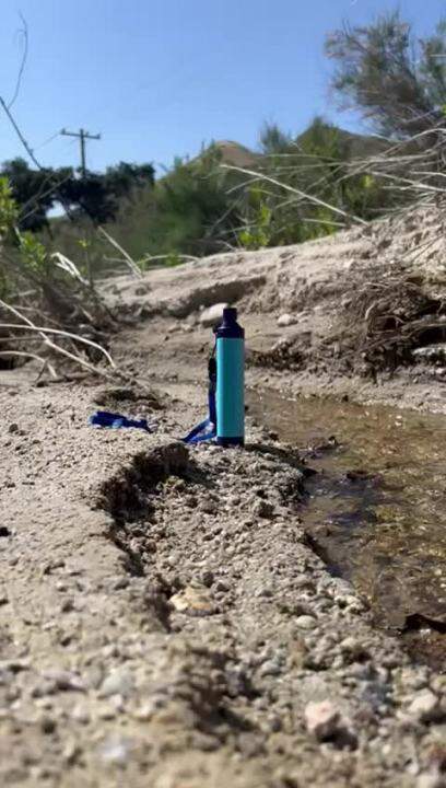 LZD Rebel Tactical Water Filter Straw - Portable Water Filtration ...