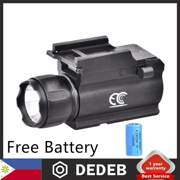 【COD】DEDEB ML007 Pistol Light Tactical 250Lumen Weapon Rail Mounted ...