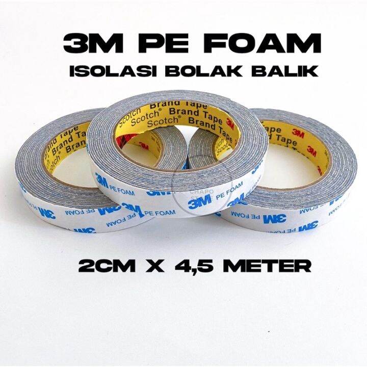 3M isolasi bolak balik double tape 3M dobel tape 3M solasi bolak balik ...