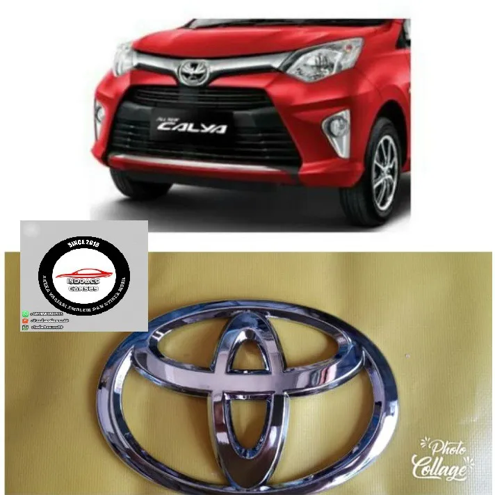 Emblem Toyota Calya Grill Depan Mobil Ganti Logo Garuda | Lazada Indonesia