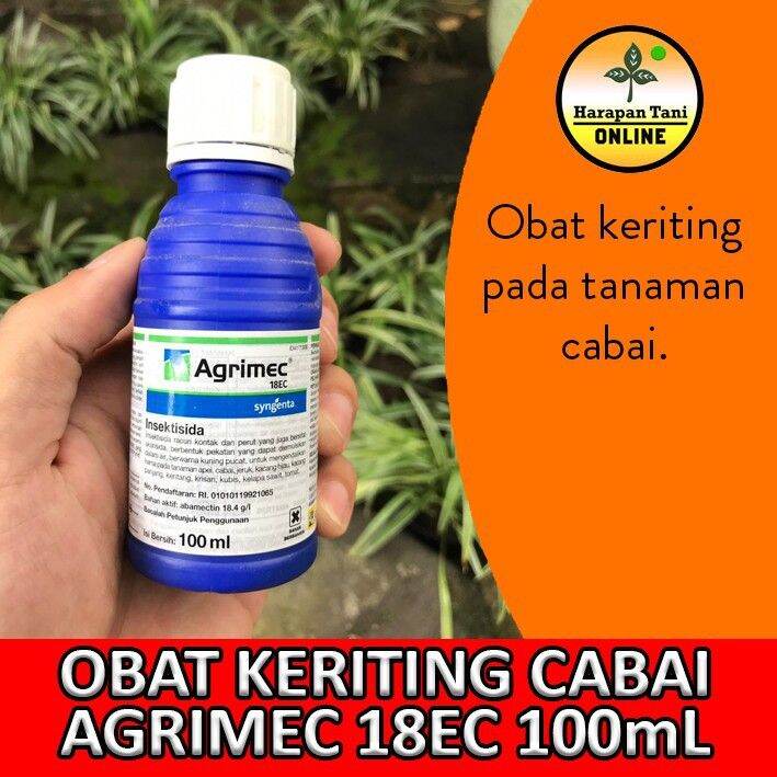 Agrimec 18EC 100mL | Agrimec 18EC 50mL | Obat Keriting Cabai | Lazada ...