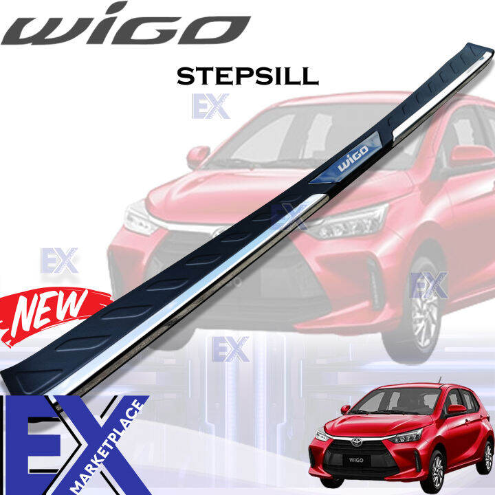 Toyota Wigo 2023-2024 OEM Thailand High Quality Rear Stepsill/ Rear ...