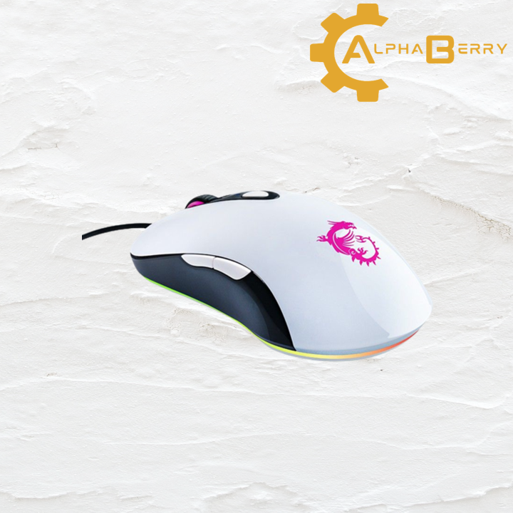 MSI DS102 RGB wired gaming mouse RGB streamer 10000DPI Gaming mouse ...