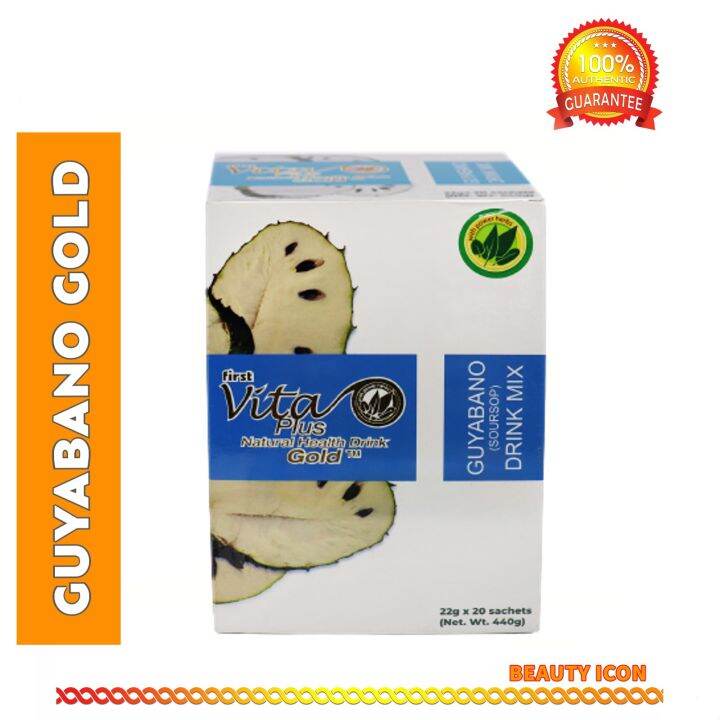 Vita Plus Gold Guyabano Natural Health Drink 20s | Lazada PH