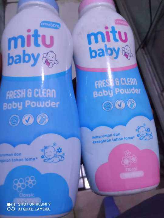 MITU BABY POWDER F&C CLASSIC 100GR+50GR | Lazada Indonesia