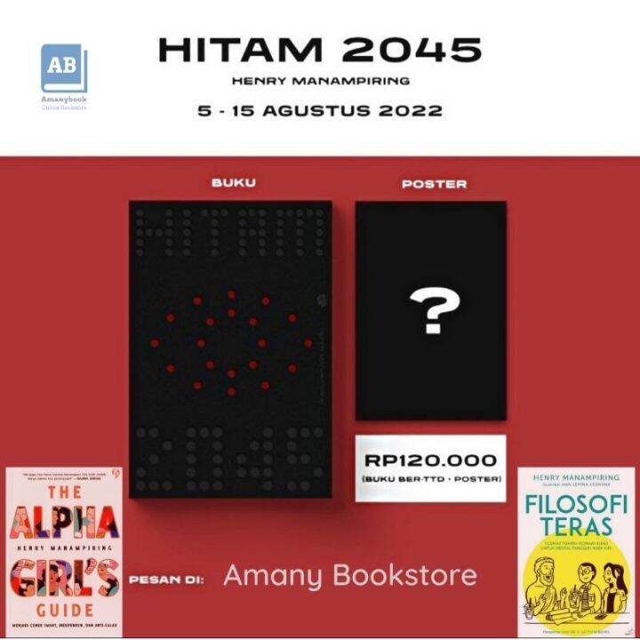 Buku Hitam 2045, Alpha Girl's Guide, dan Filosofi Teras - Henry ...