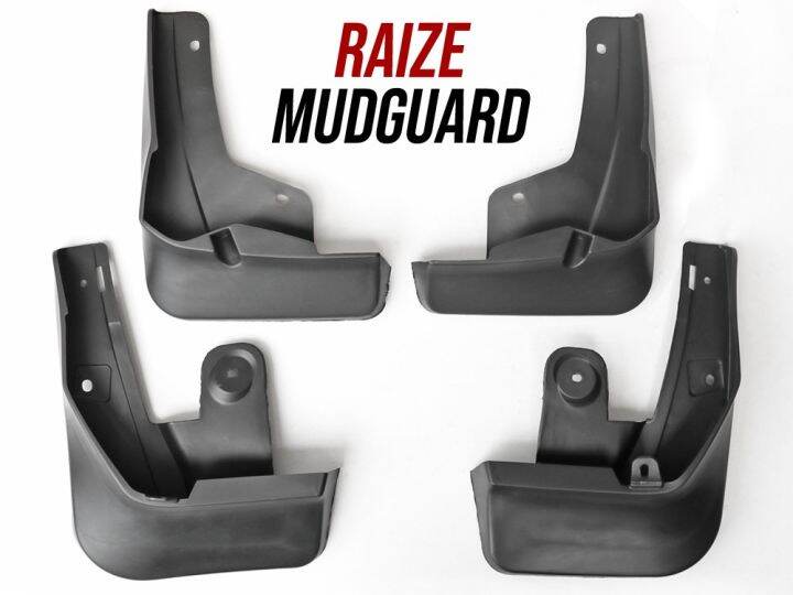 Toyota Raize E G 2022-2023 with Screw Heavy Duty Mudguard / Splash ...
