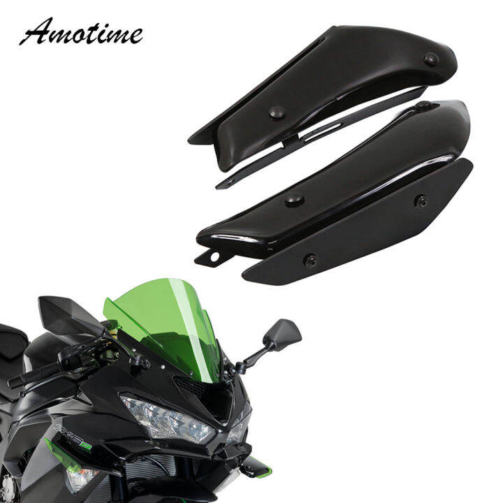 For KAWASAKI ZX-6R ZX 6R ZX6R Motorcycle Fairing Parts Aerodynamic Wing ...