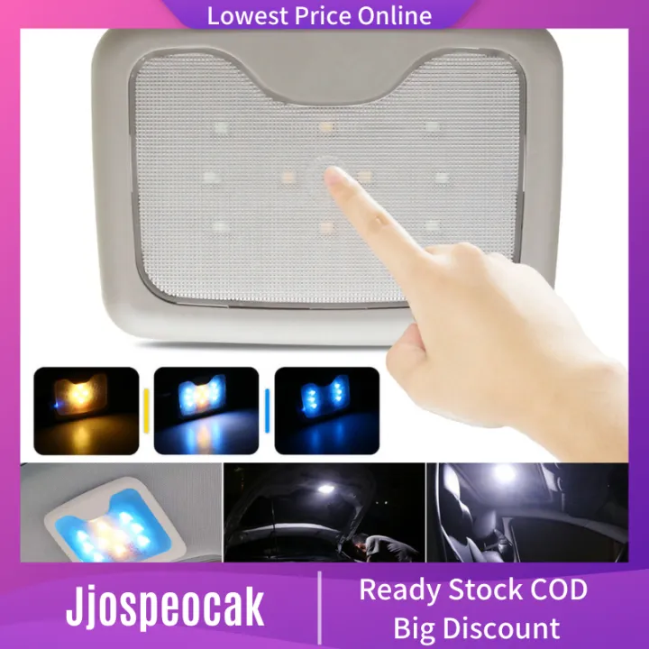 Universal Car Interior LED Roof Light Wireless Ceiling Dome Reading ...
