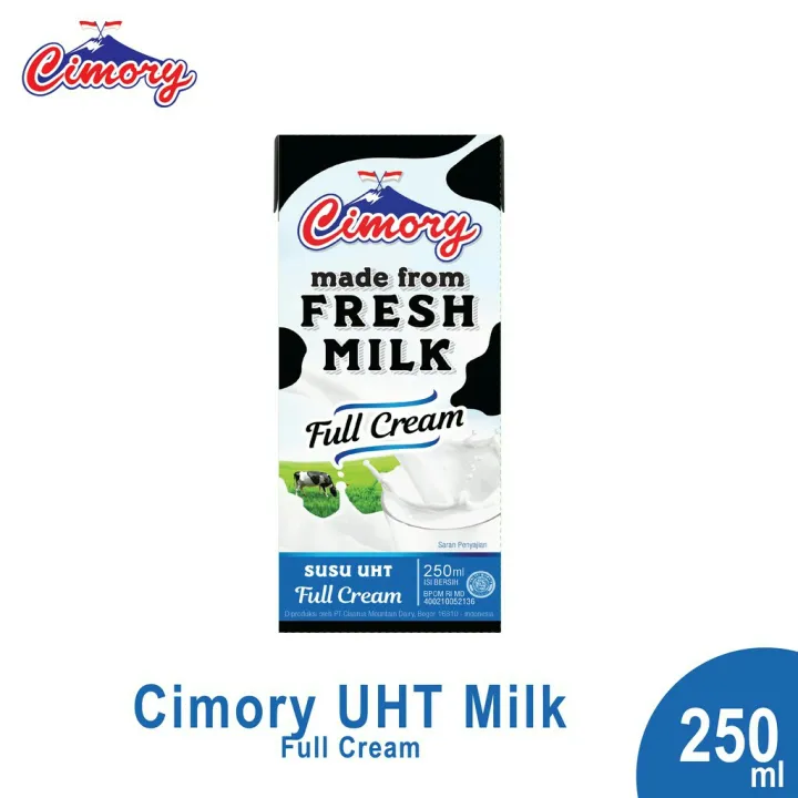 Cimory Susu Uht 250ml Rasa Full Cream/3 kotak | Lazada Indonesia