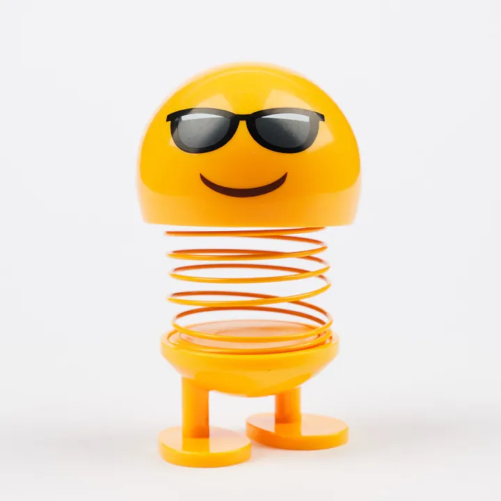 【Clearance Sale】Spring Bobble Head Toy น่ารักหน้ารถ Emotion ตุ๊กตาตก ...