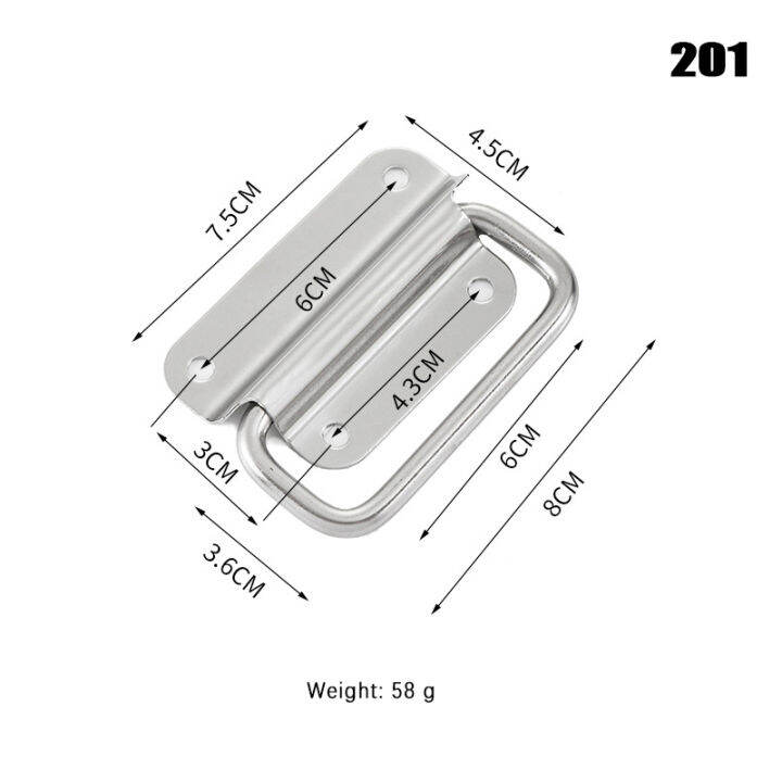 Electronics Cabinet Flight Case Solid Furniture Hardware Folding Handle ...