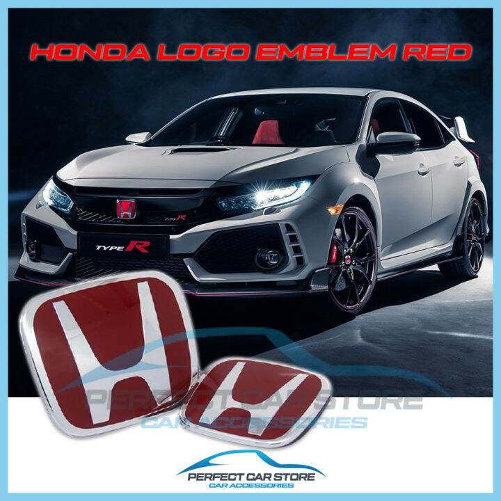 (Front / Rear) Emblem Honda Civic FC Accord Jazz City BRV CRV HRV Type ...