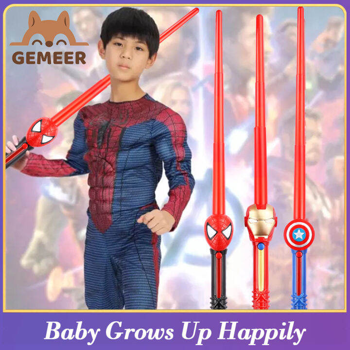 Gemeer Kids Telescopic Sword Toy With Light Sound | Lazada PH