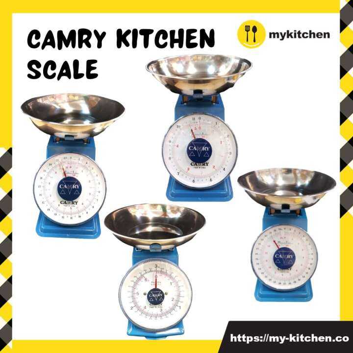 [MY KITCHEN] CAMRY Kitchen Scale Face Spring Scale Commercial Weighing ...