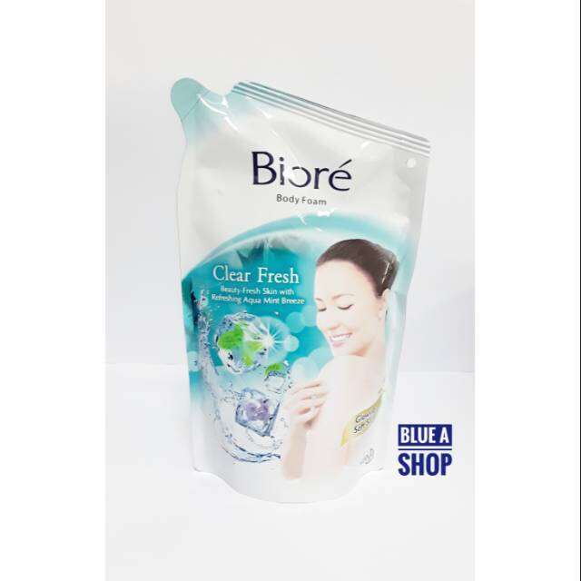 BIORE BODY FOAM CLEAR FRESH 450ML | Lazada Indonesia