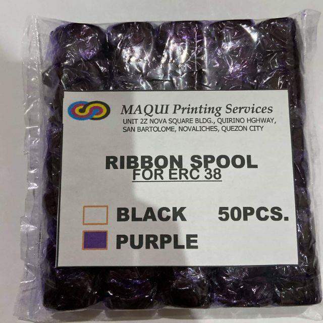 Trusted Store ☑ Ribbon ERC 38 Spool Purple/POS Ribbon/Cash Register ...