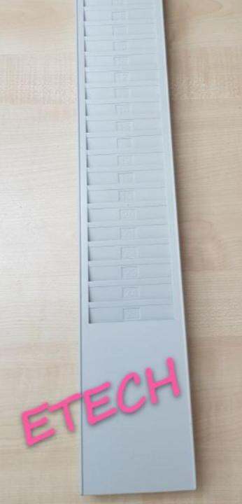 25 Column/25 Slot Plastic Punch Card Rack/Punch Card Holder/Rak Kad ...