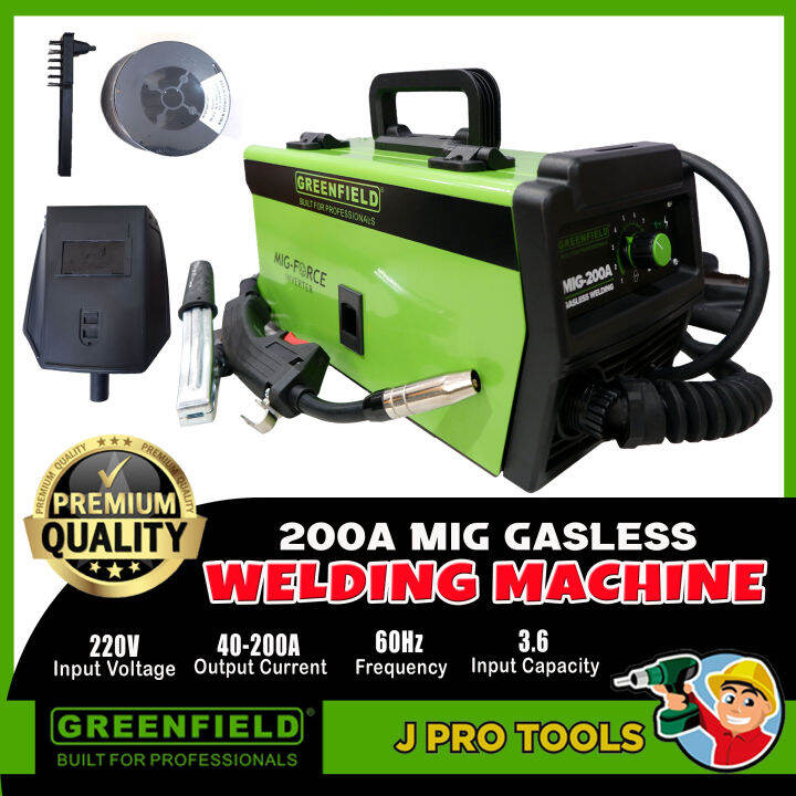 GREENFIELD MIG GASLESS WELDING MACHINE | Lazada PH