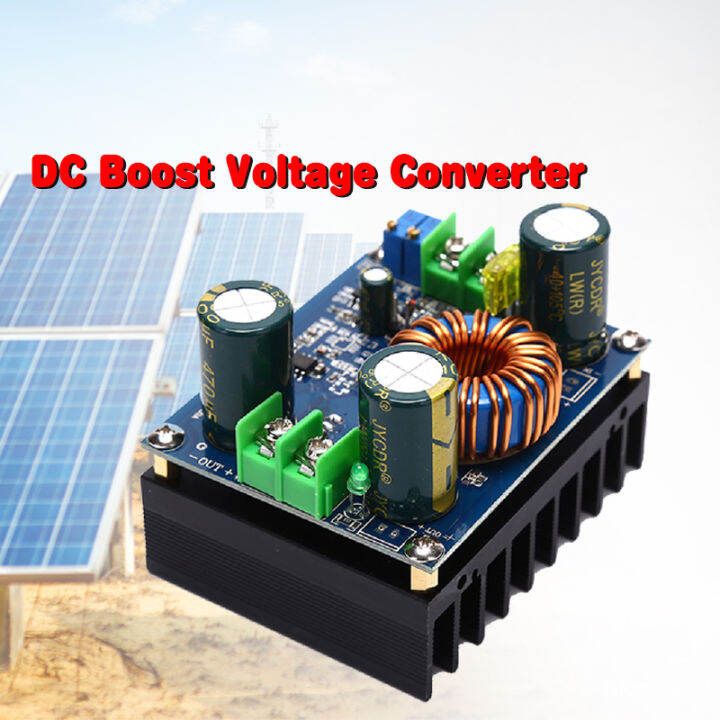 DC boost voltage converter input 8-16V 600W 16A Boost power module ...