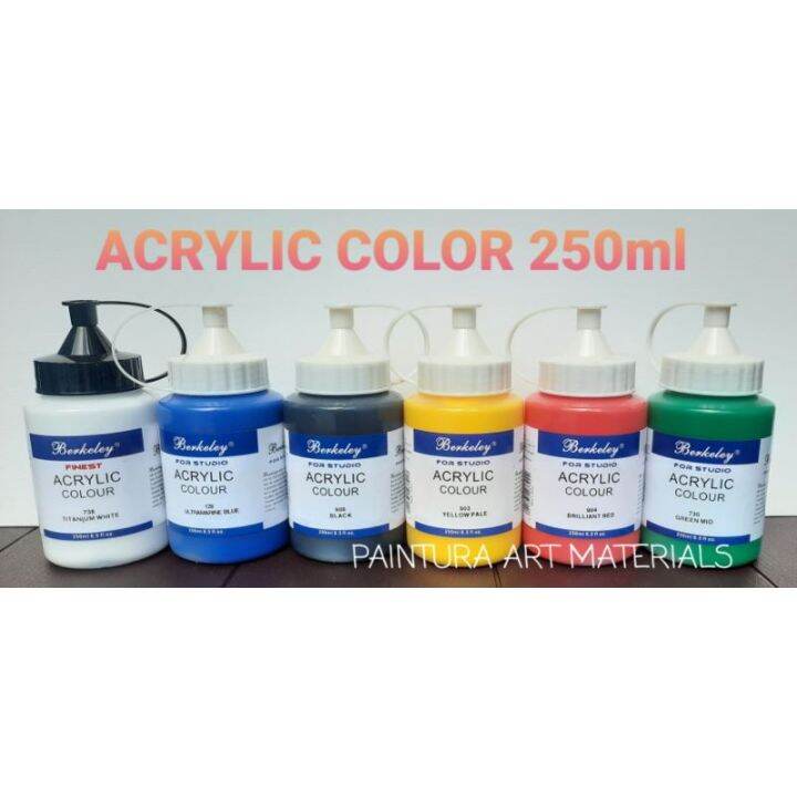 【New】 Berkeley acrylic color 250ml | Lazada PH