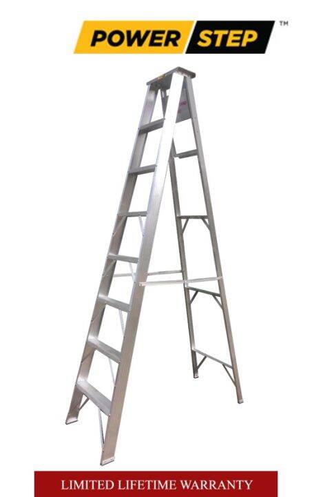 Power Step Aluminum A-Type Ladder 8ft | Lazada PH