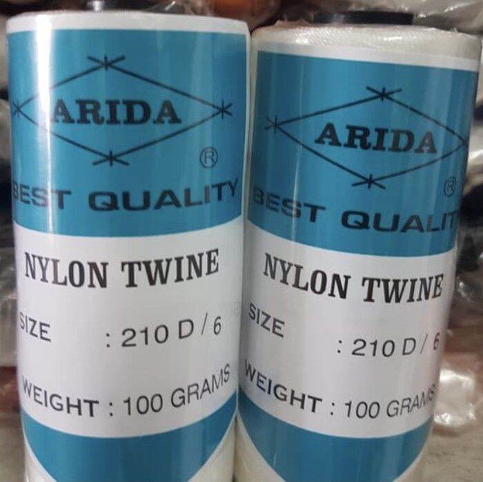 Benang Nylon Twine Arida/ benang songket/ benang bangunan/ benang jala ...