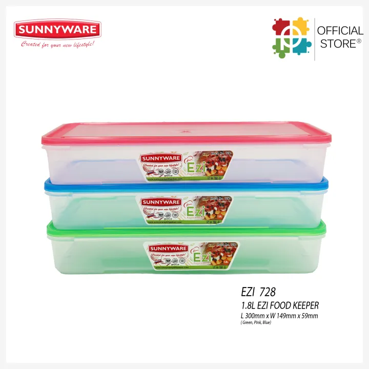 SUNNYWARE EZI FOOD KEEPER 1.8LITER'S 728 | Lazada PH