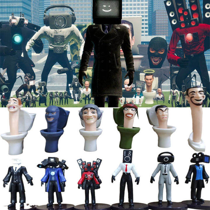 ABL Skibidi Toilet Action Figure Titan TV Man Camera Man Speakerman ...