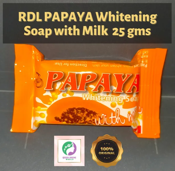RDL Papaya Soap with Milk 25 grams 100% ORIGINAL | Lazada PH