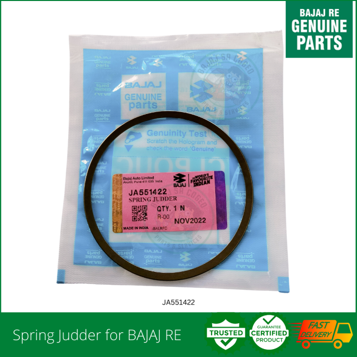 Spring Judder for Bajaj RE Compact FI FL Models (JA551422) High Quality ...