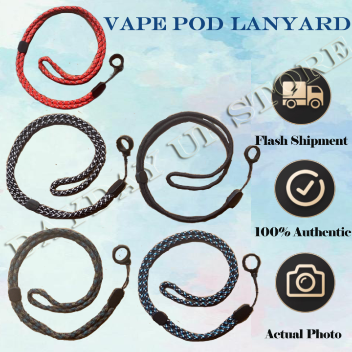 Vape Pod Lanyard - High Quality Paracord material - Adjustable ...