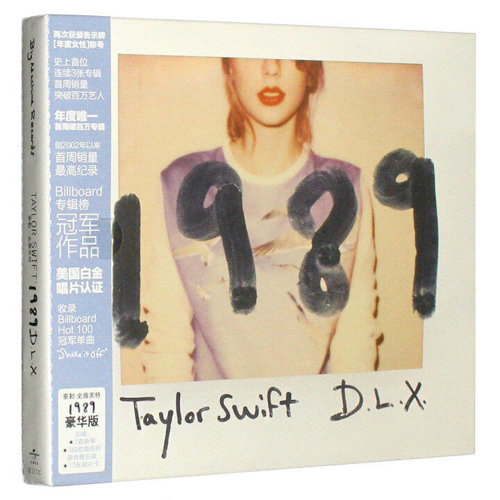 Original Taylor Swift 1989 CD + lyrics + Polaroid | Lazada PH