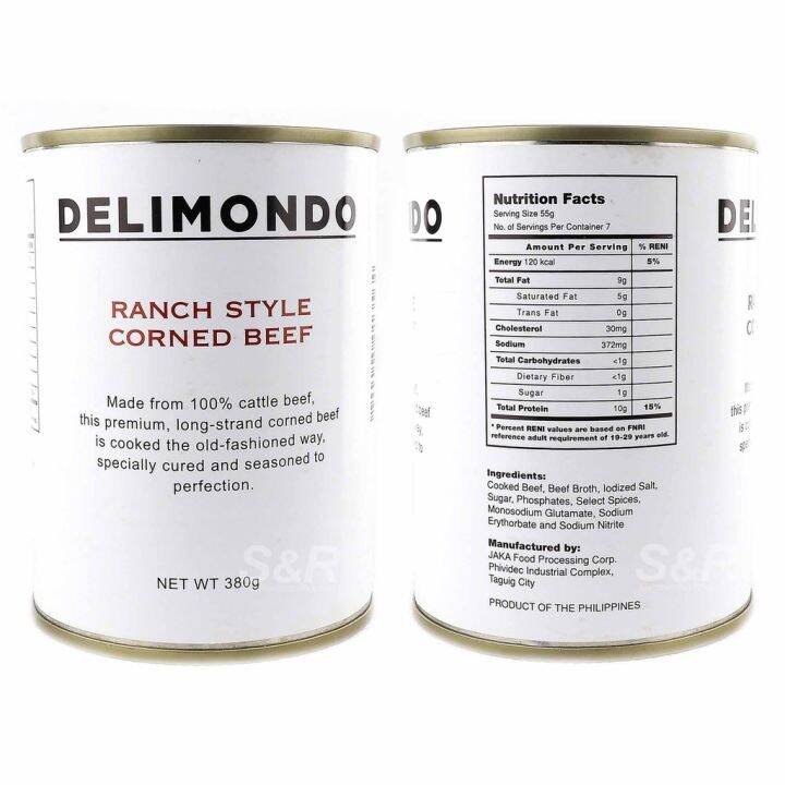PSS Delimondo Ranch Style and Garlic Chili Corned Beef | Lazada PH