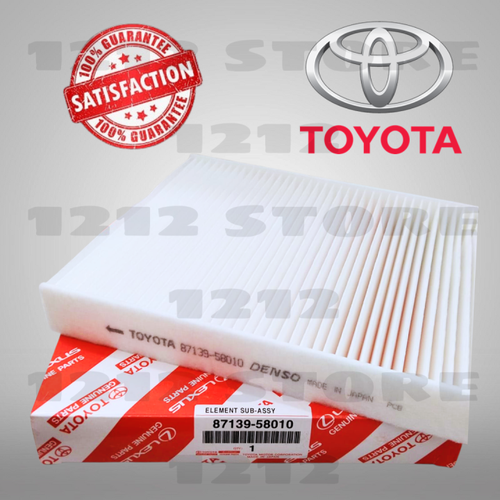 🇲🇾HOT SALES🔥 AIR COND FILTER TOYOTA HILUX REVO INNOVA ALPHARD VELLFIRE ...