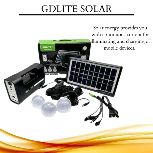 GDplus GD-8017 Solar Lighting System Solar Lighting System With Solar ...