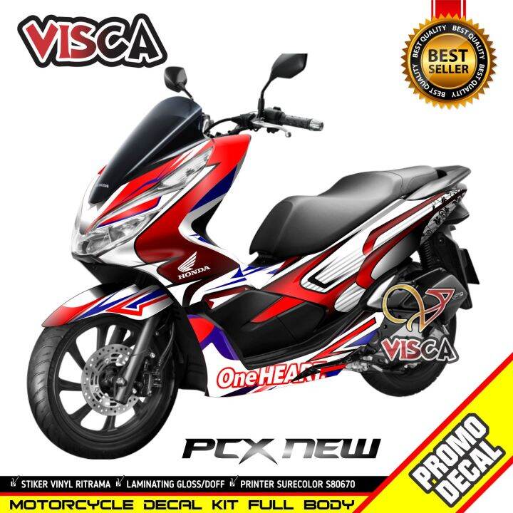 Decal Pcx 150 Full Body Stiker Pcx 150 Terbaru 2022 Dekal Pcx Full Body ...