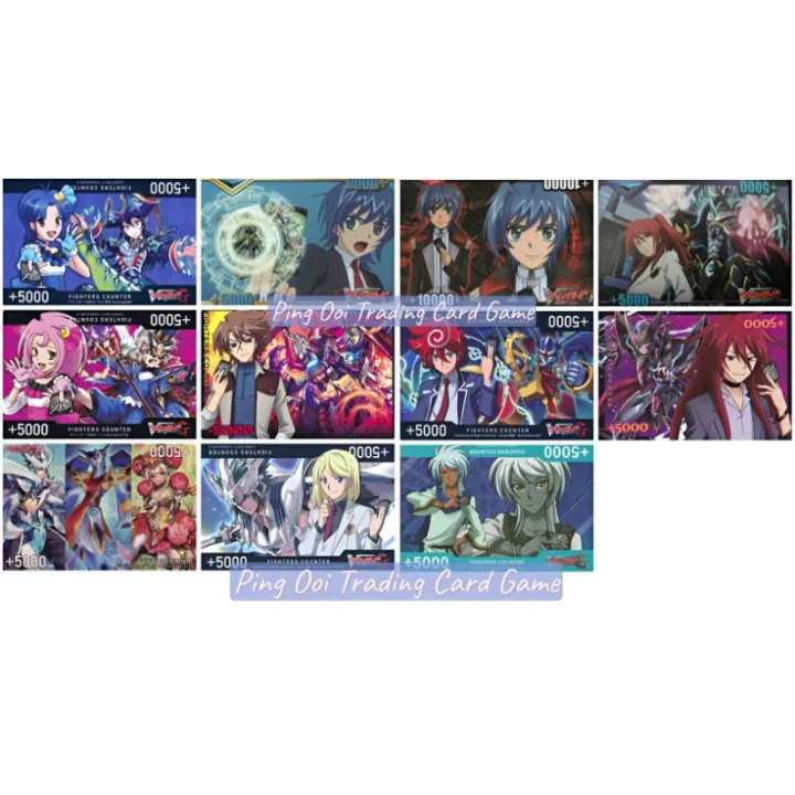 Cardfight Vanguard G Era Fighters Counter | Power Counter | Lazada