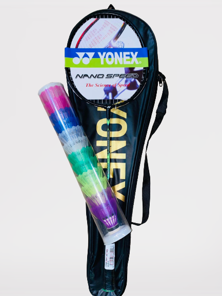 NEW BADMINTON YONEX ( SINGLE) Racket Design with Free Shuttlecock ...