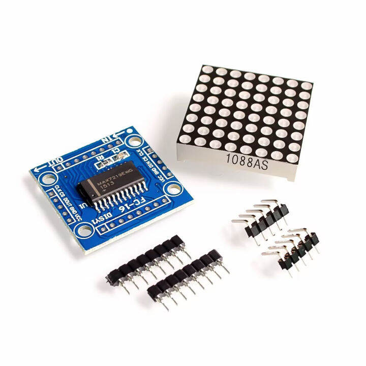 1pcs MAX7219 dot matrix module microcontroller module DIY KIT MCU LED ...