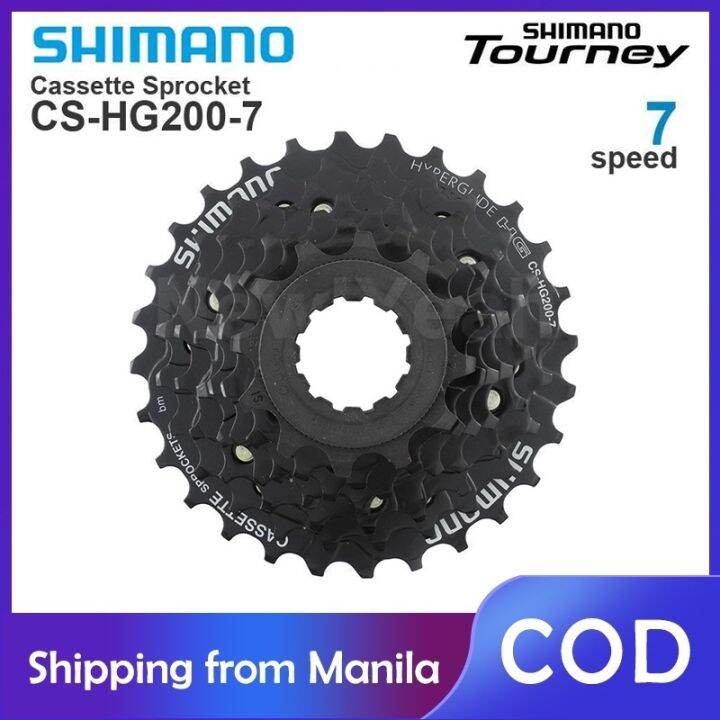 SHIMANO TOURNEY 7 8 Speed MTB Cassette Sprocket CS-HG200-7 8 HYPERGLIDE ...