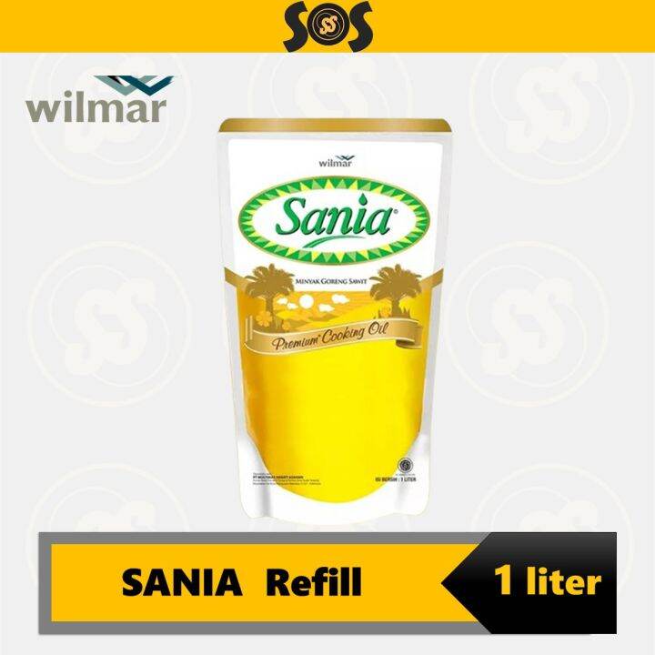 Sania Minyak Goreng 1 Liter Refill | Lazada Indonesia