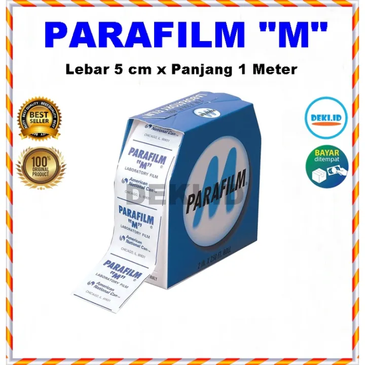 Parafilm M 5 CM x 1 Meter Grafting Tape Plastik Okulasi Sambung Pucuk Enten Wrap Stretch Film ...