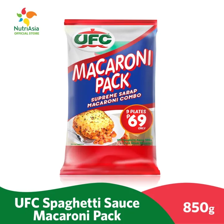 UFC Spaghetti Sauce Macaroni Pack | Lazada PH