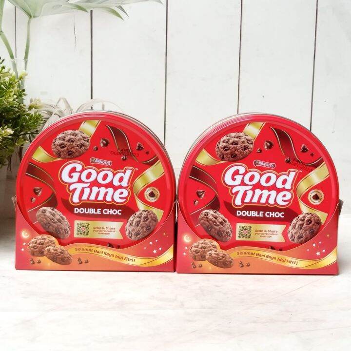 Good Time Double Choco Kaleng 149gr | Lazada Indonesia