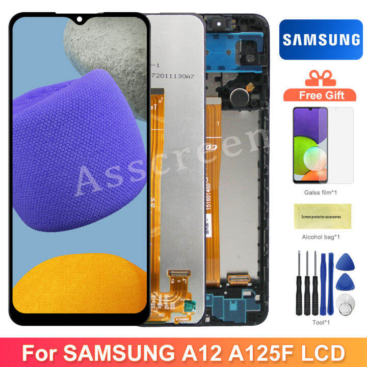6 5 Lcd For Samsung Galaxy A12 A125 A125f Original Lcd Display Touch Screen Digitizer